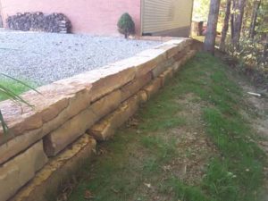 TN Brown Retaining Wall – Fireboulder.com | Natural Stone, Fire Pits ...